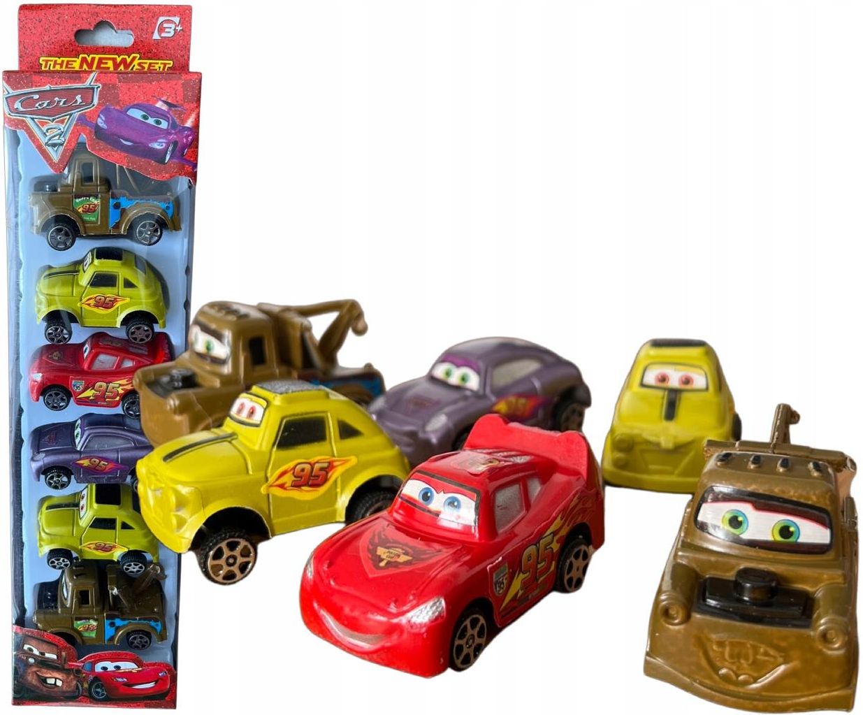 Disney Zestaw Samochodów Cars Resoraki Zygzak Mcqueen 6 - Ceny i opinie ...
