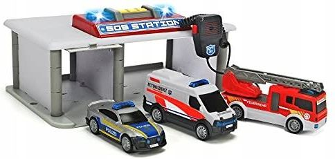 Dickie Toys Sos Station Rescue Station Multi-Sto - Ceny i opinie - Ceneo.pl