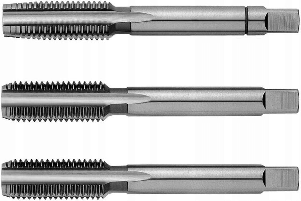 Bauster 3x Gwintownik Gwint M20 x 2,5 Hss Zestaw Komplet 24470 - Opinie i ceny na Ceneo.pl