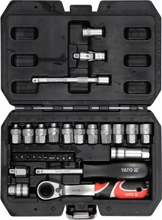 Yato Yt-38650 Nasadki Przelotowe Spline 1/4'' 29El YT38650 - Opinie i ...