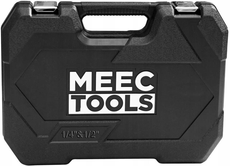 Meec Tools Zestaw Kluczy Nasadowych 127 El. 1/4 -1/2 Walizka 15294 ...
