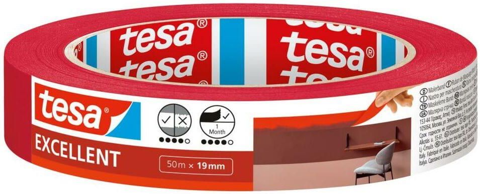 Tesa Taśma maskująca EXCELLENT czerwony (56545) - Opinie i ceny na Ceneo.pl