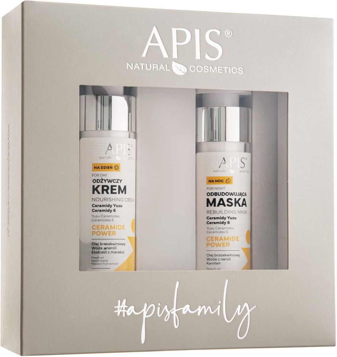 Zestaw dla kobiety Apis Zestaw Świąteczny Nr 18/2022 (Ceramidy Maska ...