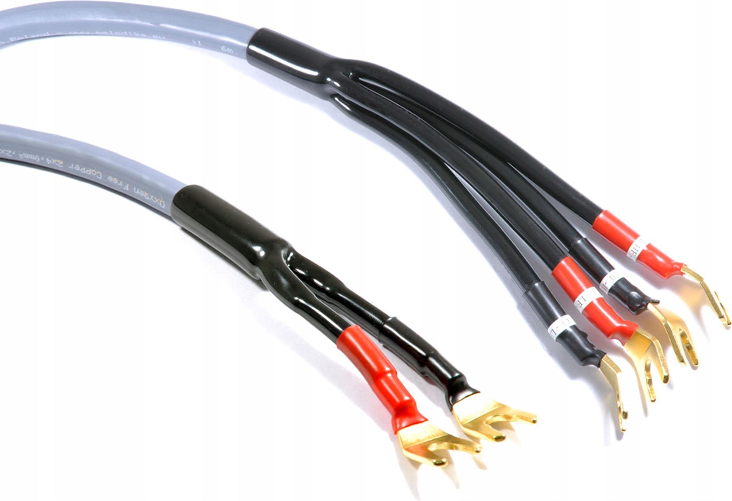 Melodika Kable Głośnikowe Bi-Wiring Mdbw415Gs 6M - Opinie i ceny na Ceneo.pl