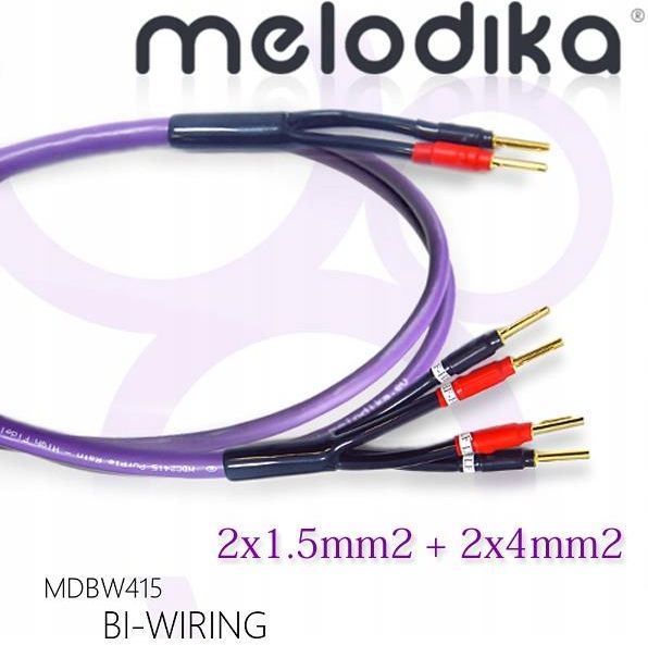 Melodika Kabel Głośnikowy Do Bi-Wiring Mdbw 2X1,5M - Opinie i ceny na ...