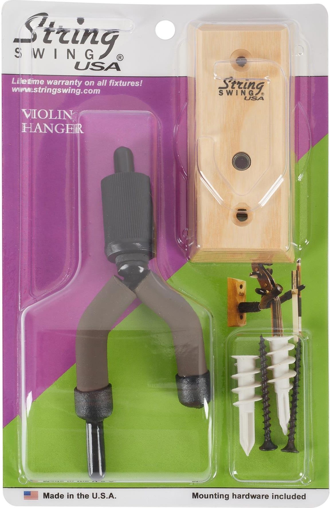 String-Swing Wall Mount Violin Hanger Ash - Ceny i opinie - Ceneo.pl