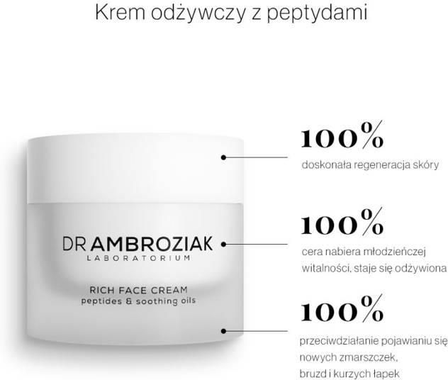 Krem do twarzy Dr Ambroziak Laboratorium Rich Face krem 50 Ml - Opinie ...