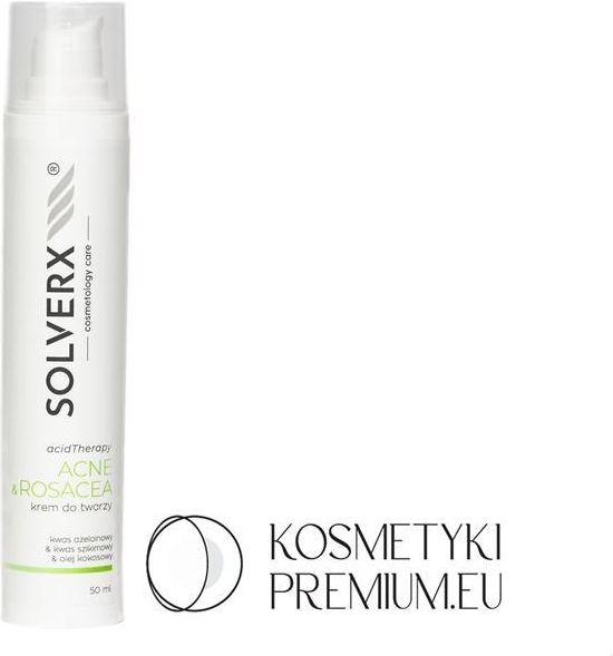 Krem Solverx Acne And Rosacea Dla Skór Problematycznych na dzień i noc ...