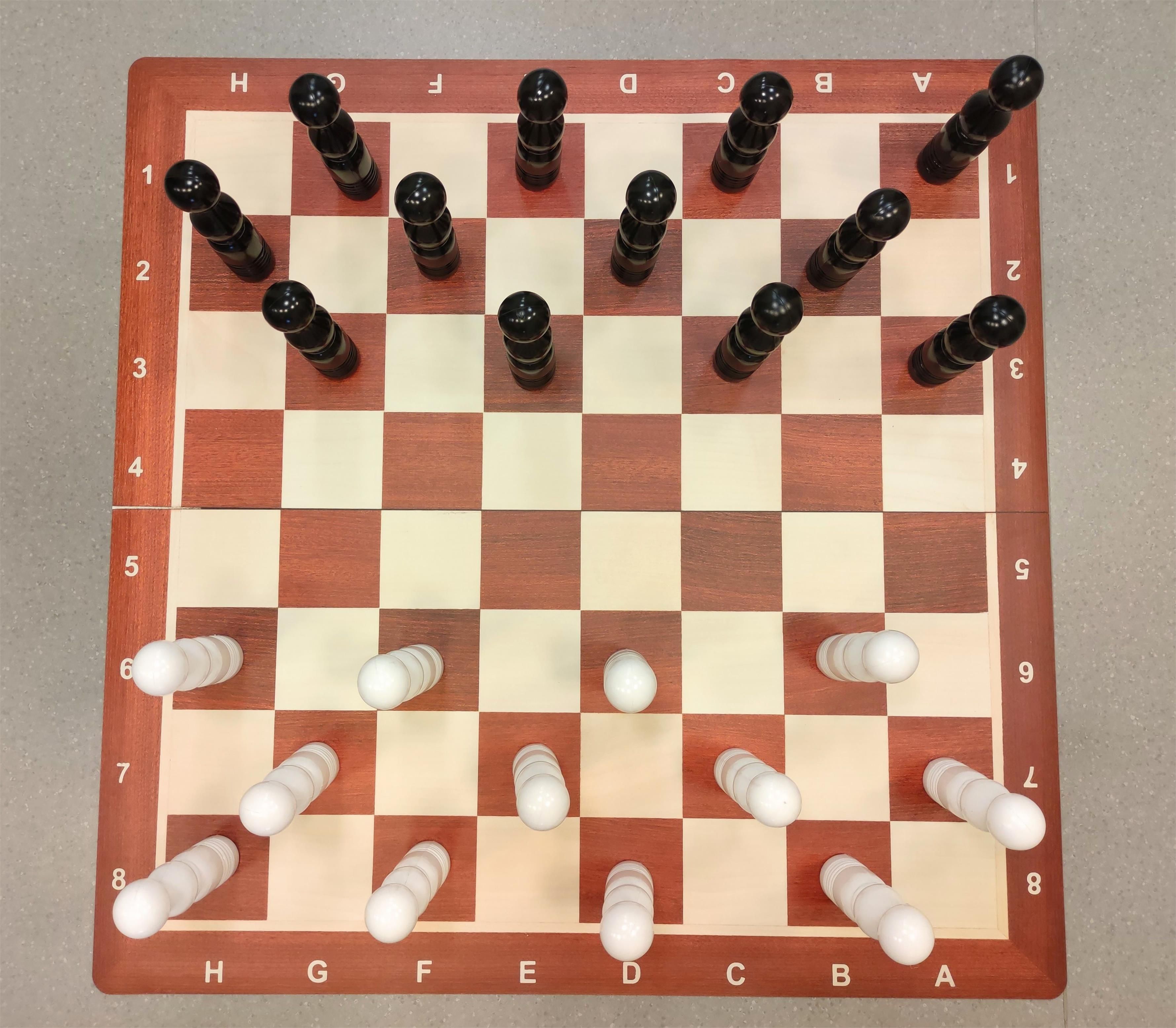 Szabloneria Warcaby Gra Naklejana Korytarzowa Antypoślizgowa 120x120cm ...