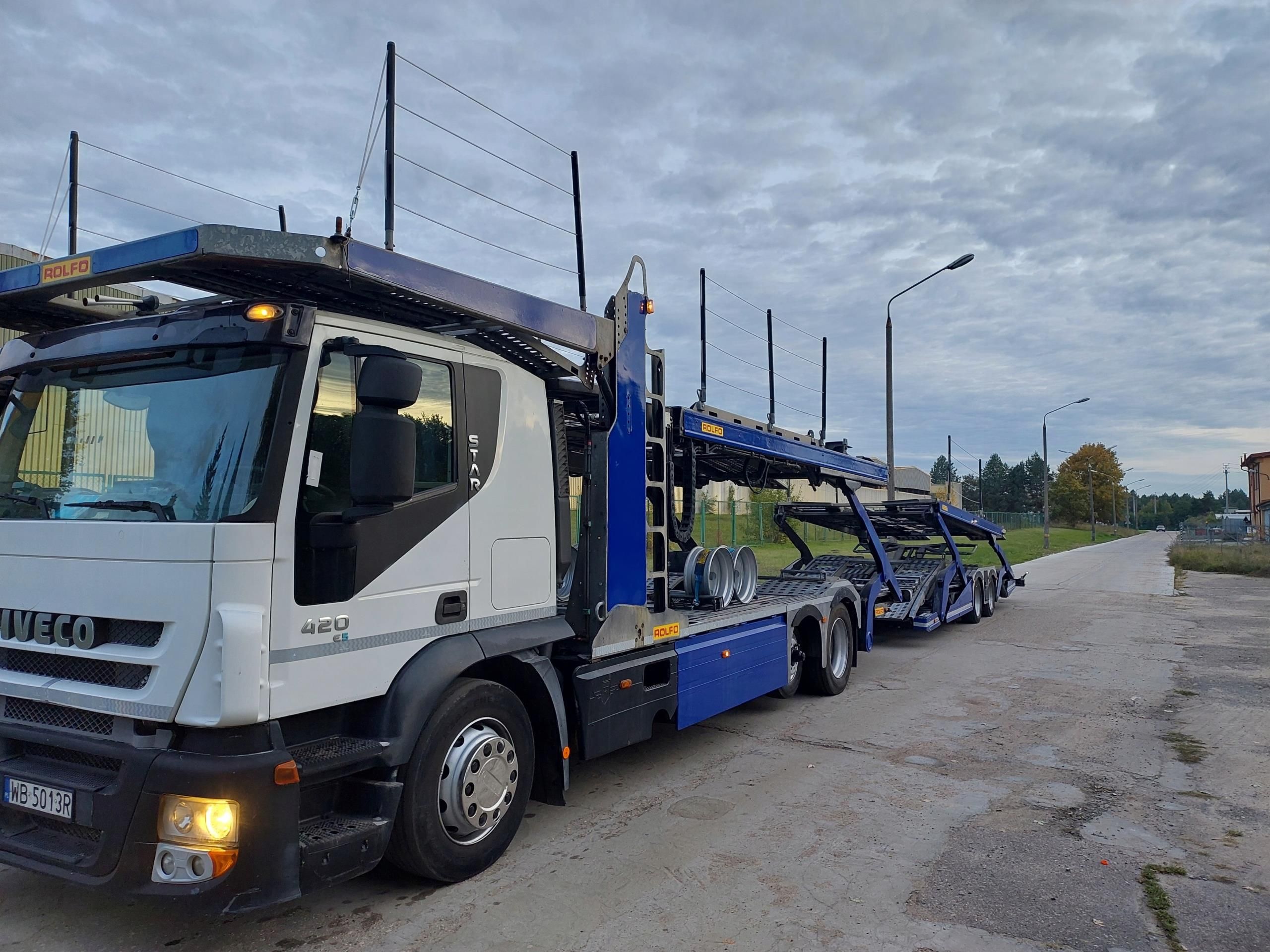 Iveco Stralis 2010r Rolfo 2010 Autotransporter - Opinie i ceny na Ceneo.pl