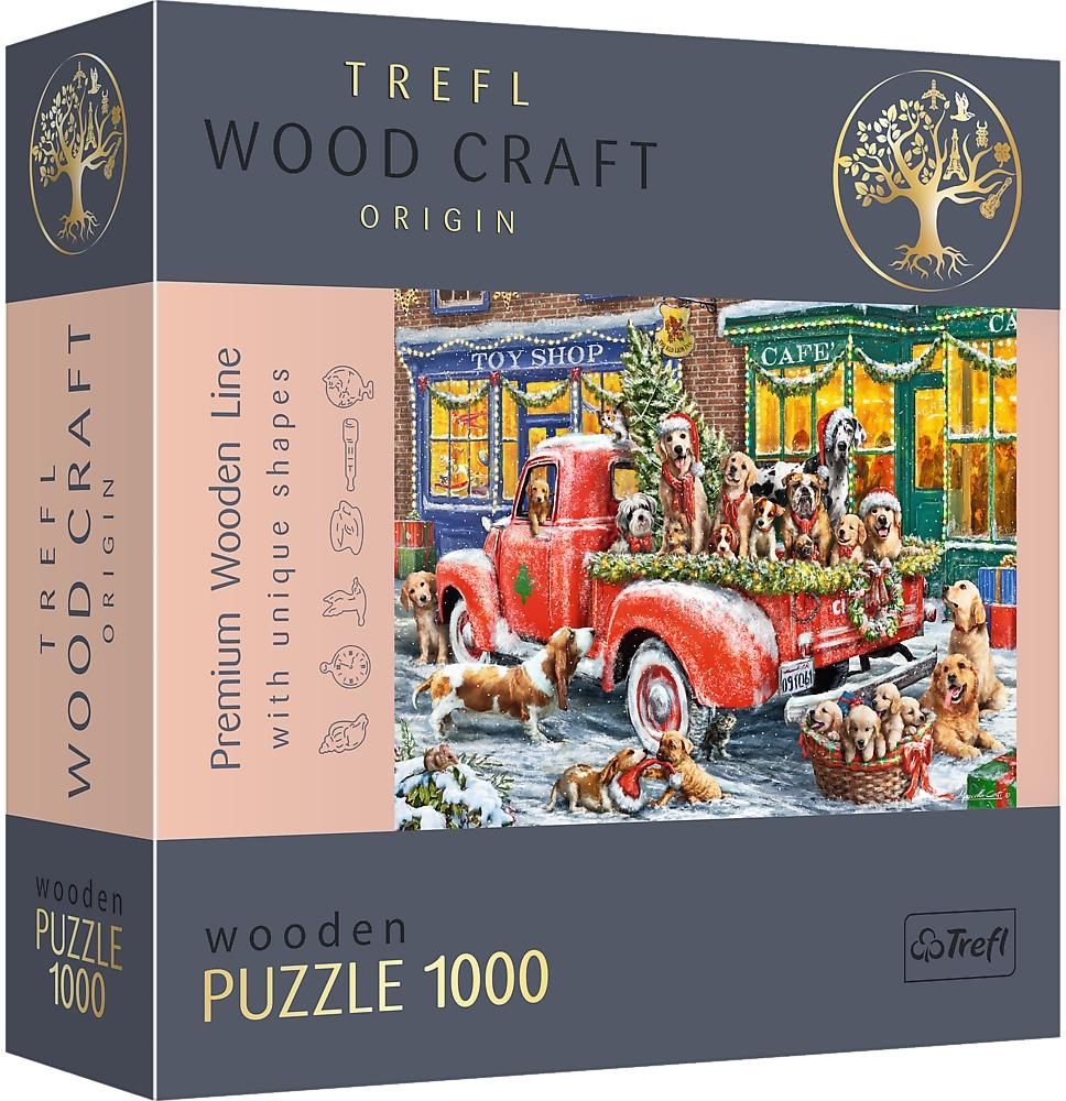 Trefl Puzzle drewniane 1000el. Pomocnicy Świętego Mikołaja 20170 - Ceny ...