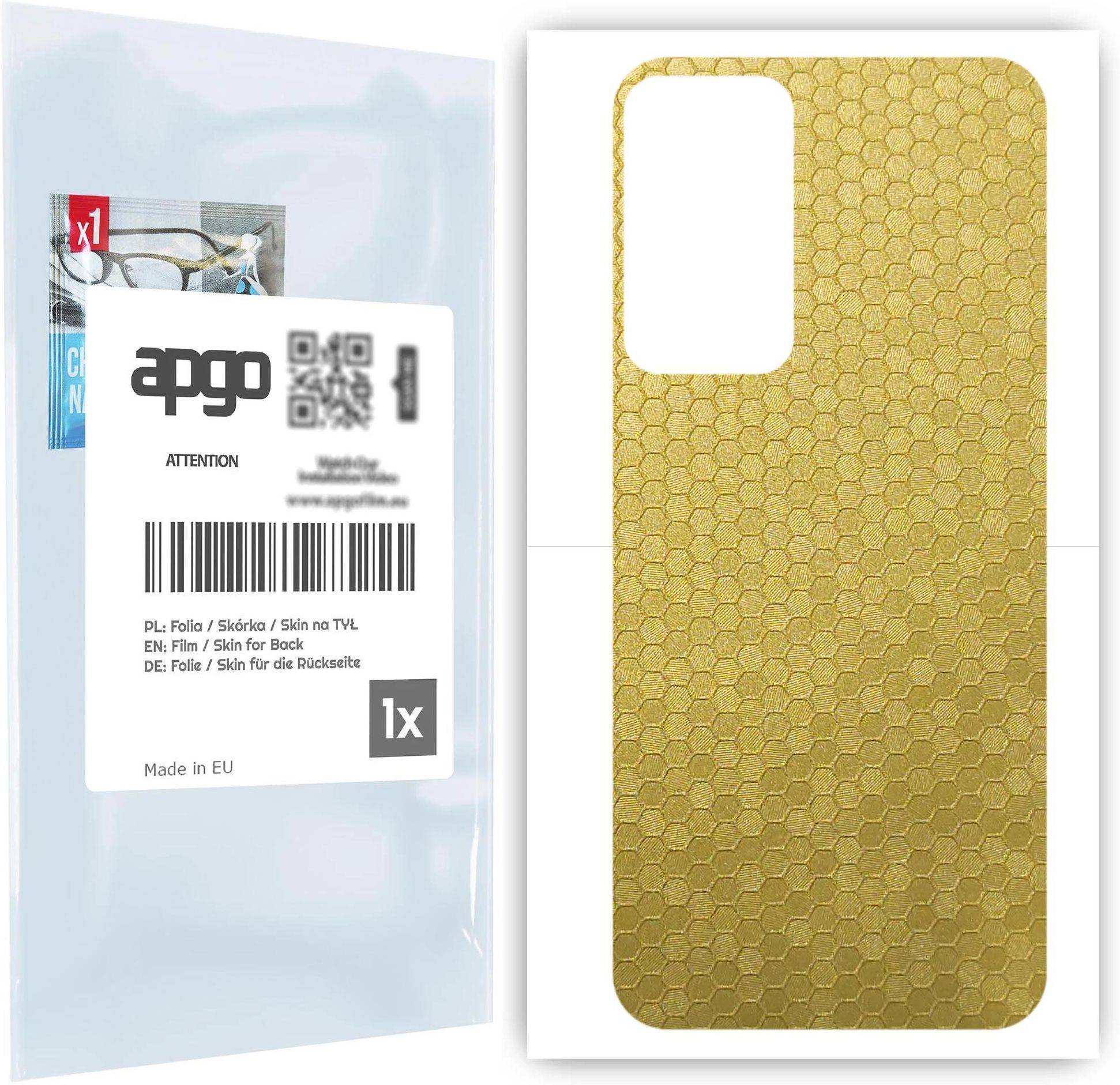 Folia Na Tył Plaster Miodu Złoty Do Tecno Pop 6 Pro (390761) - Opinie i ...