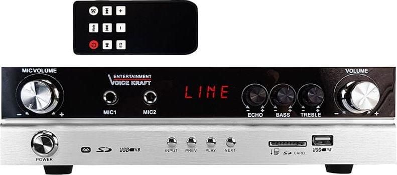 Amplituner Voice Kraft Wzmacniacz Audio Bluetooth Usb Sd Fm - Opinie i ceny na Ceneo.pl