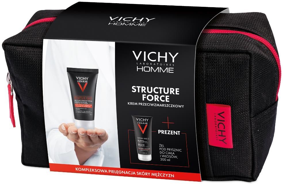 Dermokosmetyk Vichy Xmas 2022 Homme Structure Force Zestaw Kosmetyczny ...