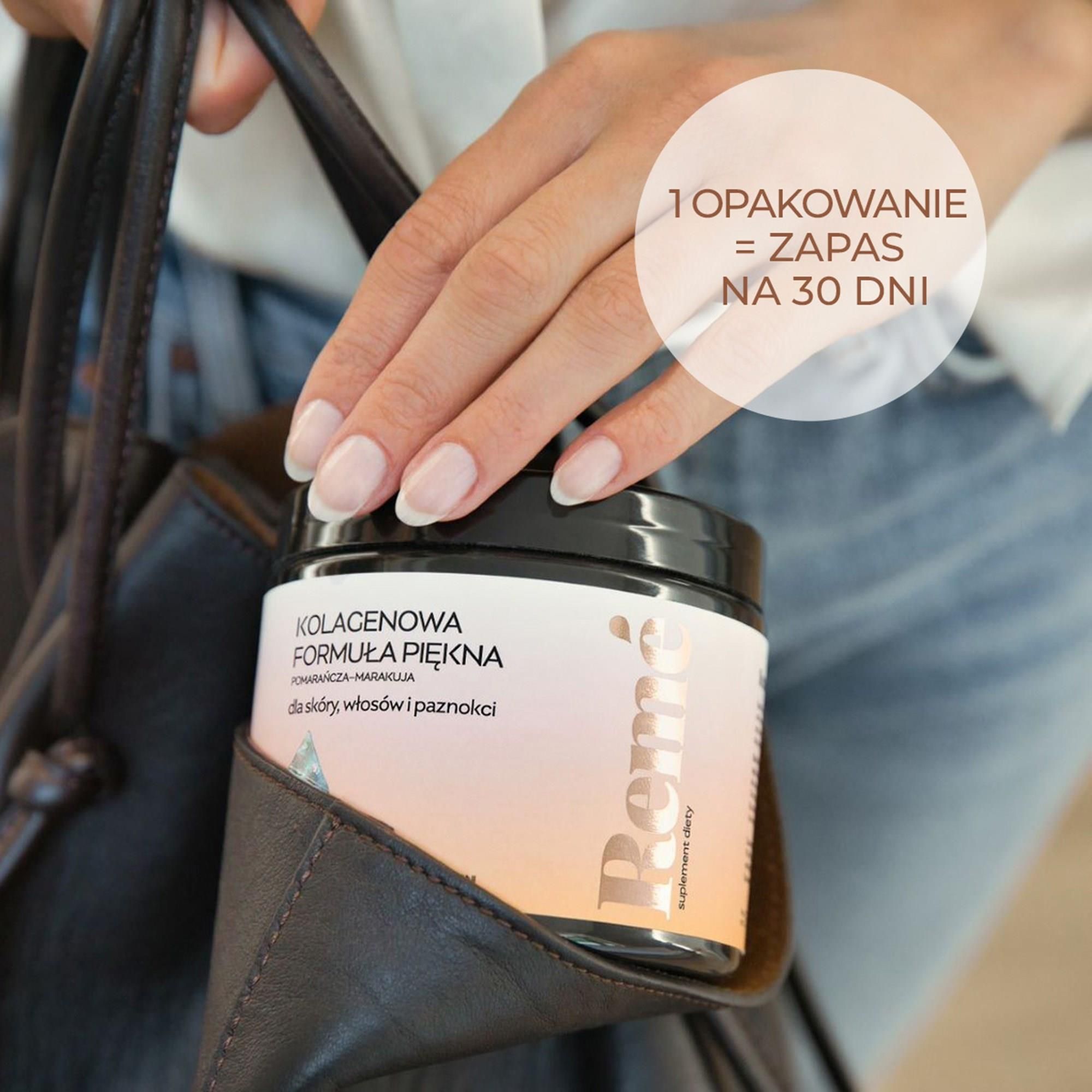 Reme Kolagenowa Formuła Piękna Pomarańcza 150 g - Opinie i ceny na Ceneo.pl