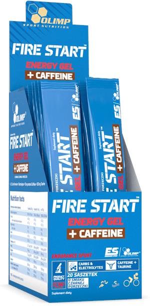 Olimp Sport Nutrition Fire Start Energy Gel Caffene 36G Tropikalny ...