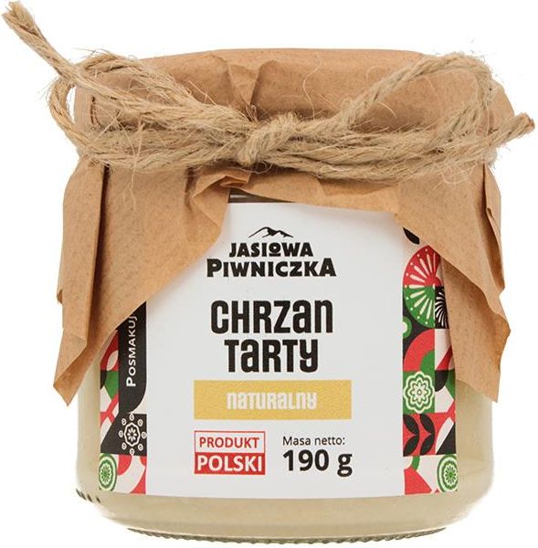 Jasiowa Piwniczka Chrzan Tarty Naturalny 190g - Ceny i opinie - Ceneo.pl