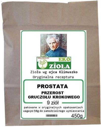 Eko Zioła Przerost Gruczołu Krokowego Prostata Mieszanka Wg Klimuszko ...