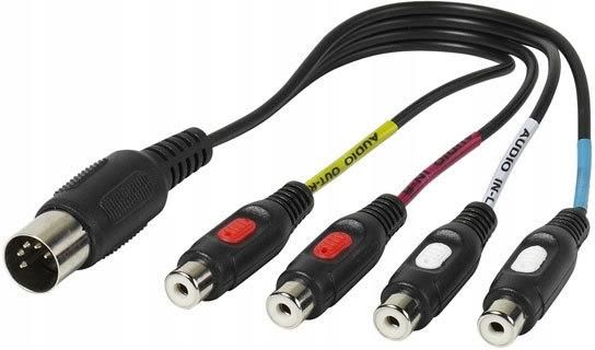 Vivanco Adapter Din 5Pin - 4 X Rca 0,2M Sklep W-Wa - opinie i ceny na ...