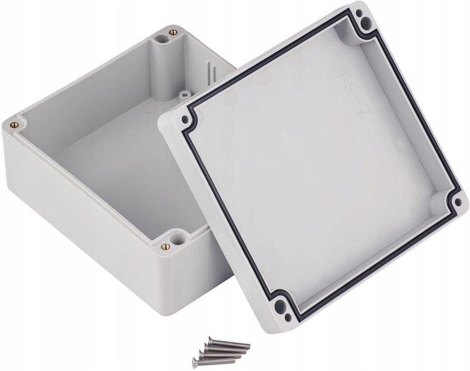 Akcesoria Audio Kradex Obudowa Z Uszczelką, Abs, Szara, 115X125, H=58 ...