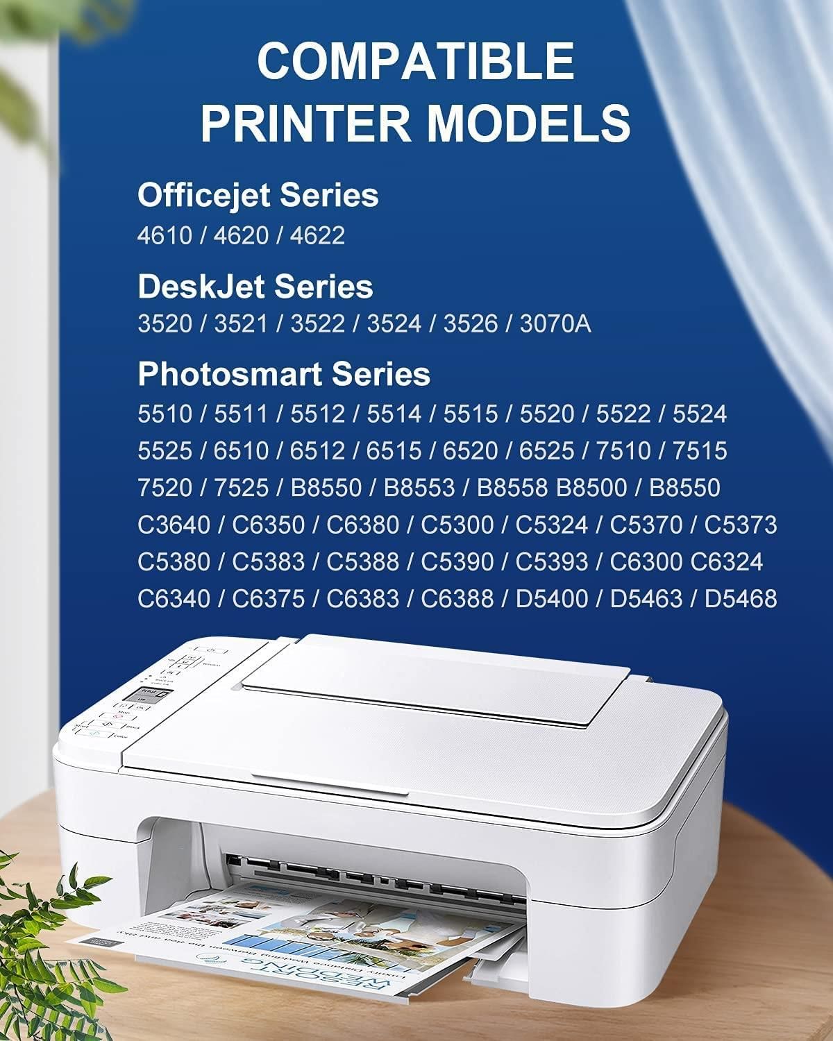 Tusz 4 Tusze Do Drukarki Hp 364XL 5510 5511 5512 5514 do drukarki ...