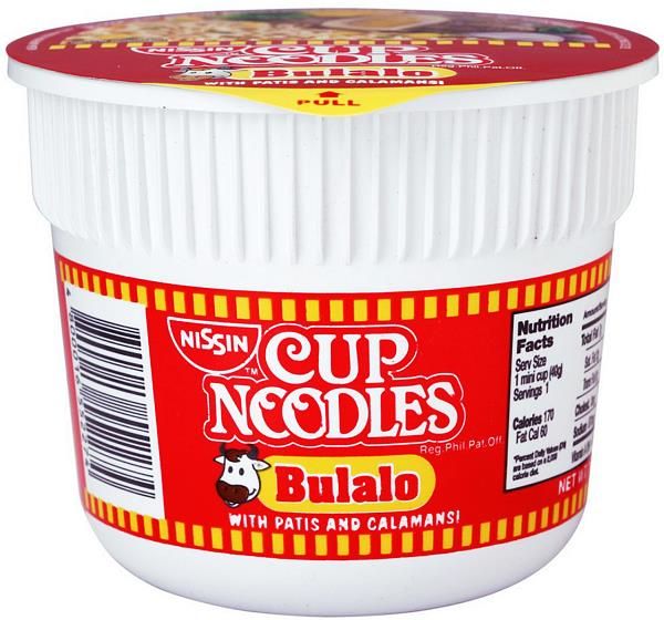 Nissin Original Mini Cup Noodles Zupa Instant Wołowa Bulalo Łagodna 40g ...