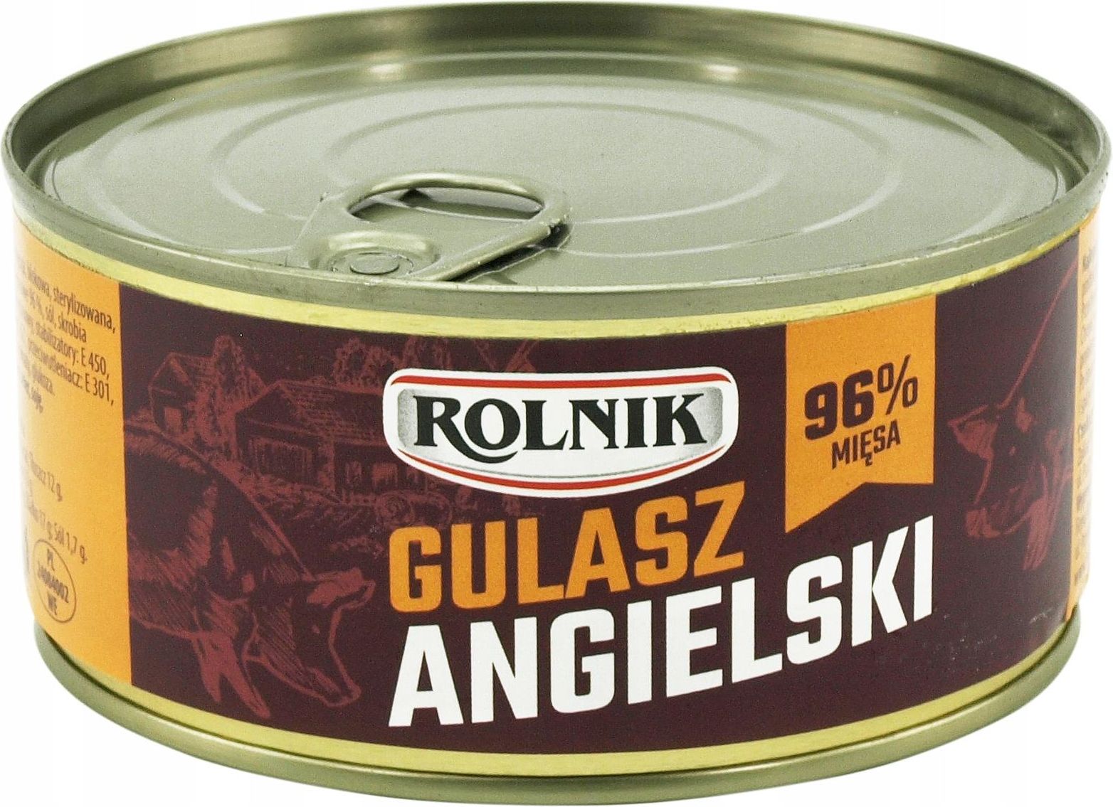 Rolnik Gulasz Angielski 96% Mięsa Puszka 300g - Ceny i opinie - Ceneo.pl