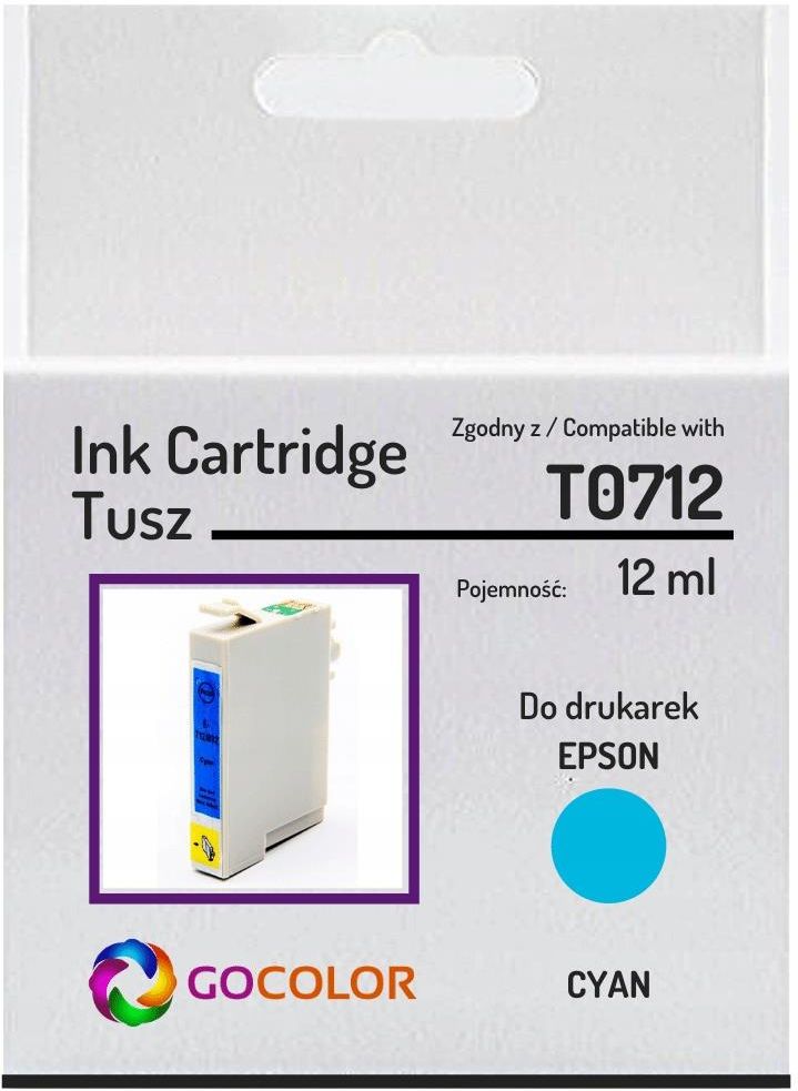 Tusz GOCOLOR EPSON STYLUS D120 D78 D92 CYAN do drukarki - Opinie i ceny ...
