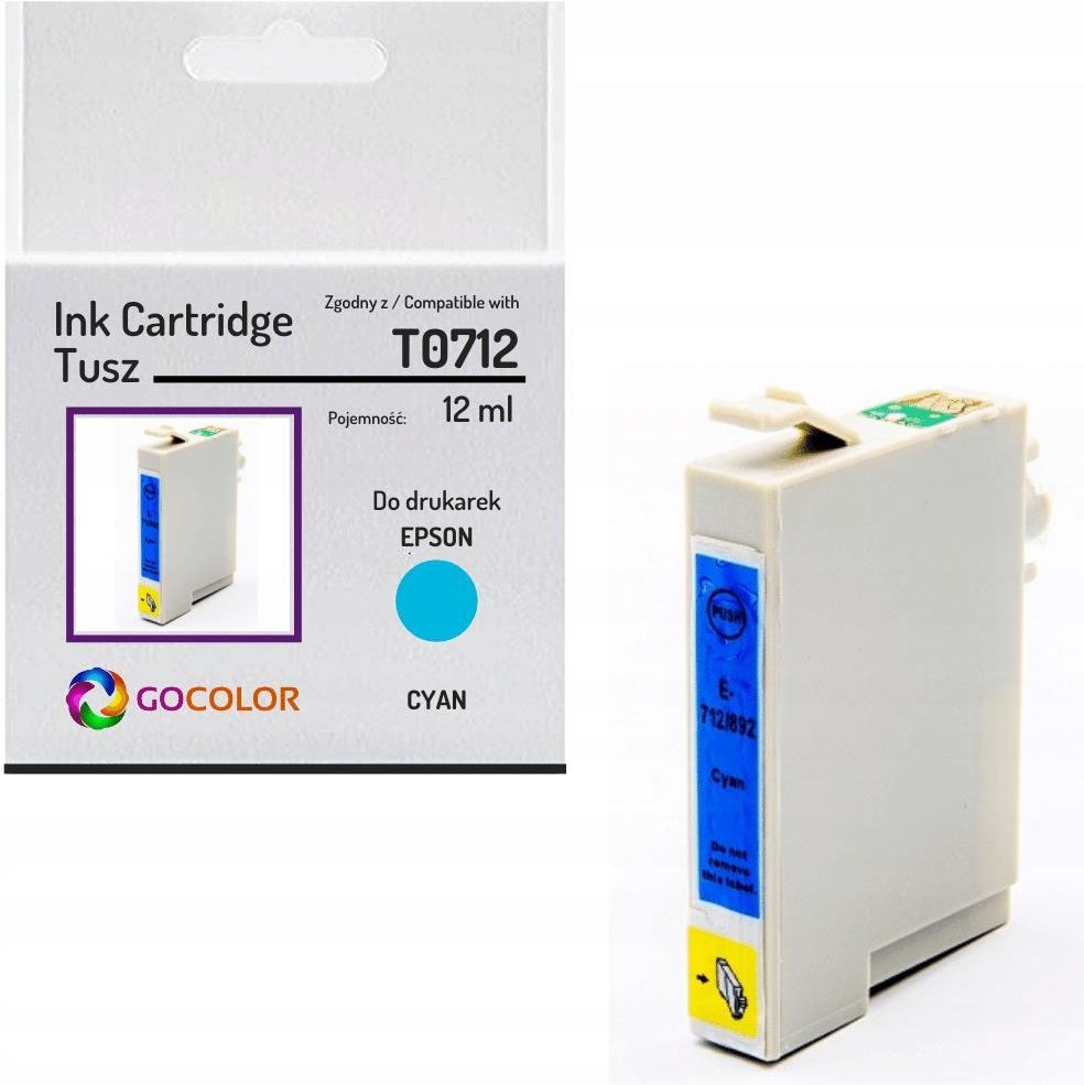 Tusz GOCOLOR EPSON STYLUS D120 D78 D92 CYAN do drukarki - Opinie i ceny ...
