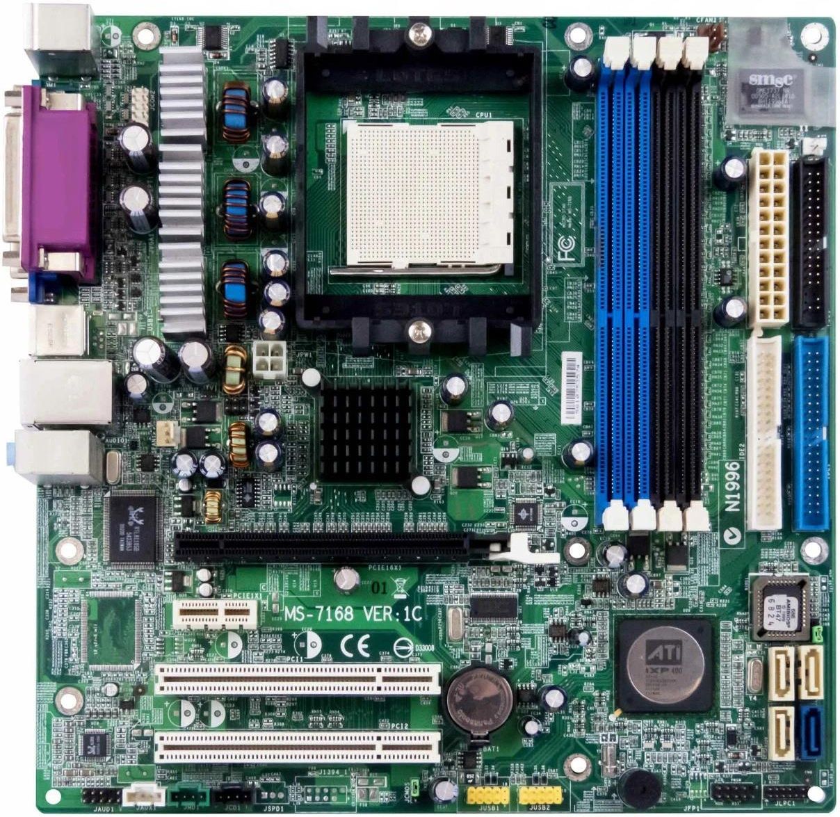 MSI MS-7168 S.939 DDR PCI-E SATA VGA - Opinie i ceny na Ceneo.pl