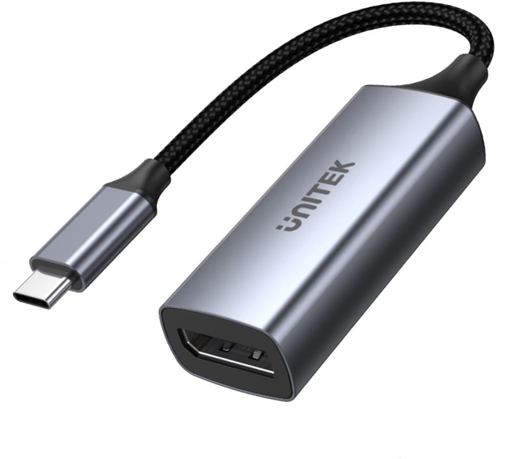 Unitek Adapter Usb-C Na Dp 1.2 4K 60Hz Alu 15cm - Opinie i ceny na Ceneo.pl