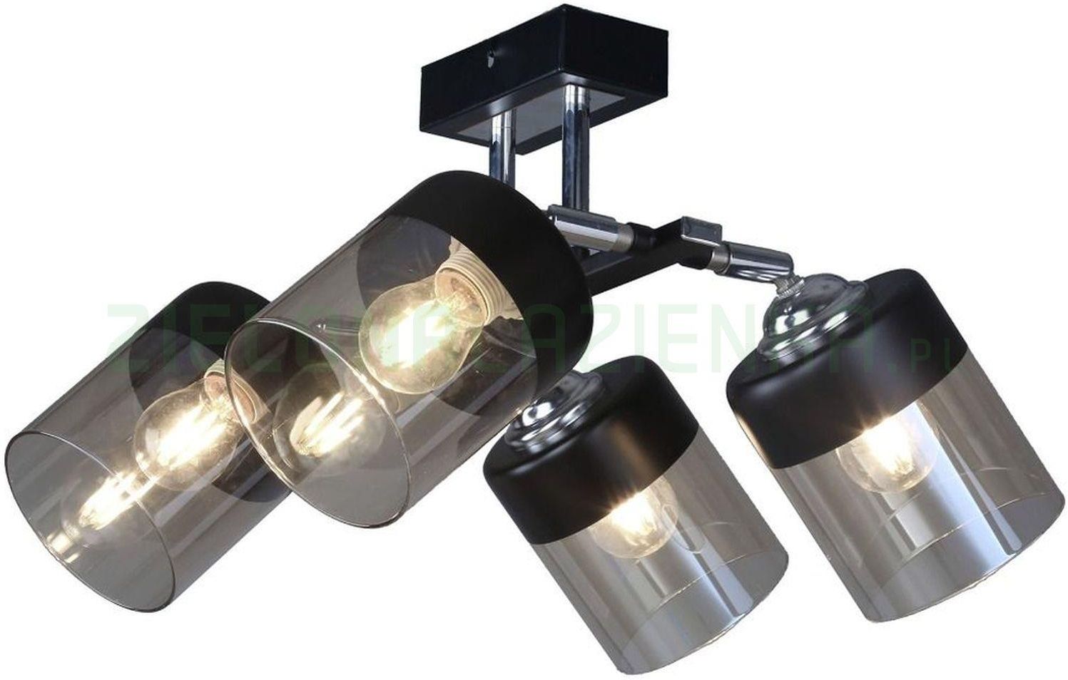 Zuma Line Porto Lampa Podsufitowa Czarny (CL190204BL) - Opinie i ...