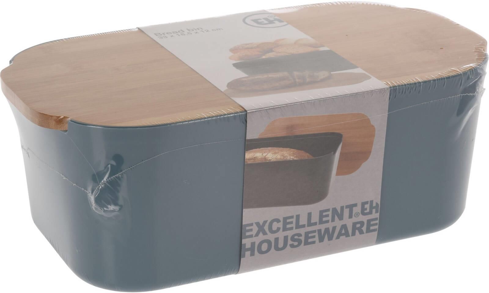 Eh Excellent Houseware Pojemnik Na Chleb Z Pokrywką 2W1 Deską Do ...