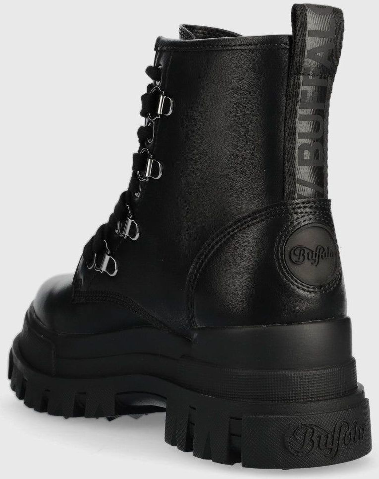 Buffalo workery Aspha Rld damskie kolor czarny na platformie - Ceny i ...