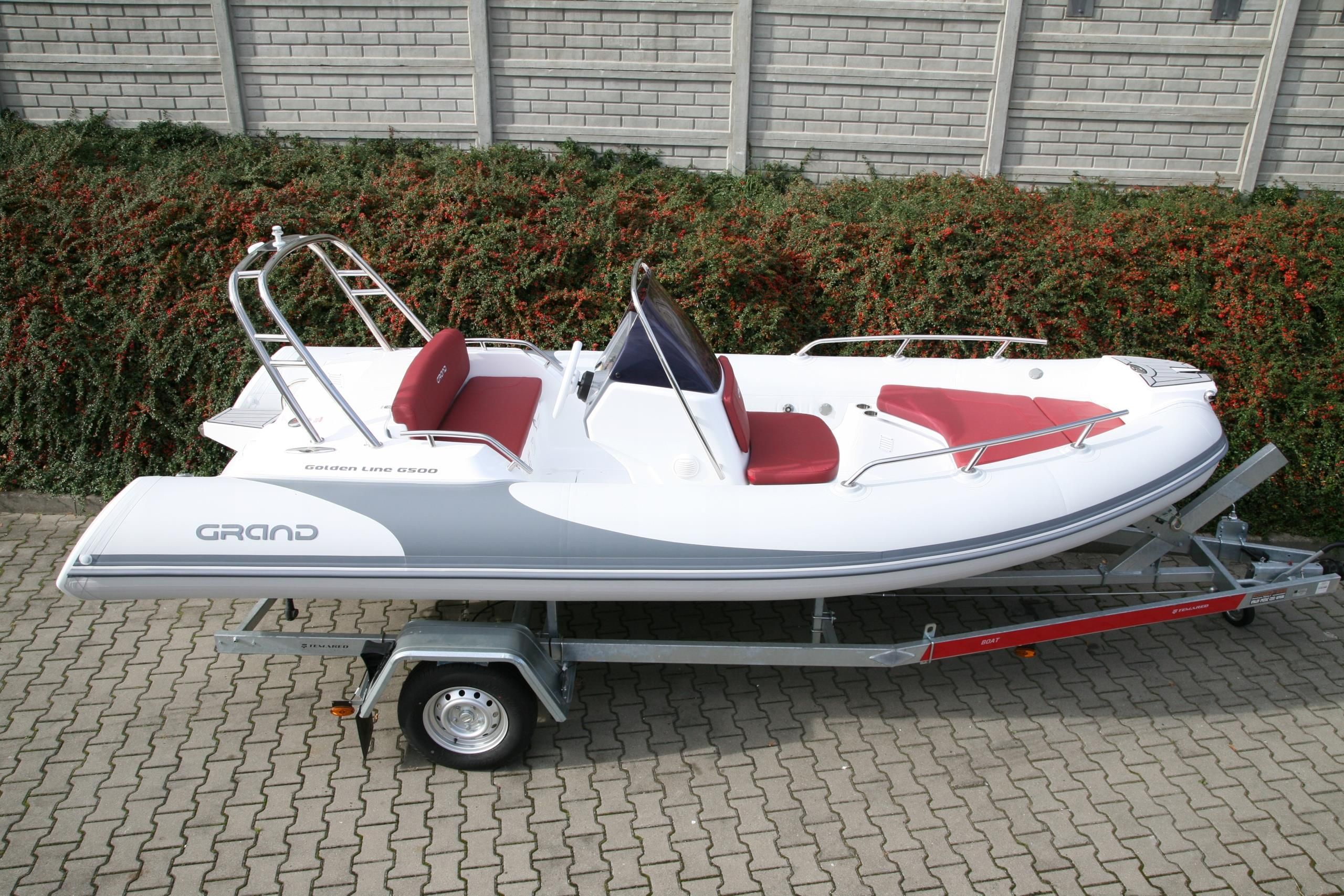 RIB ponton GRAND Golden Line G500 +YAMAHA F115BETL - Opinie i ceny na ...