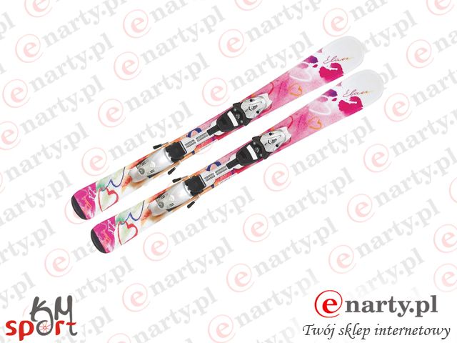 Narty Elan Lil' Magic + EL 4.5 QT 2011/2012 - Ceny i opinie - Ceneo.pl