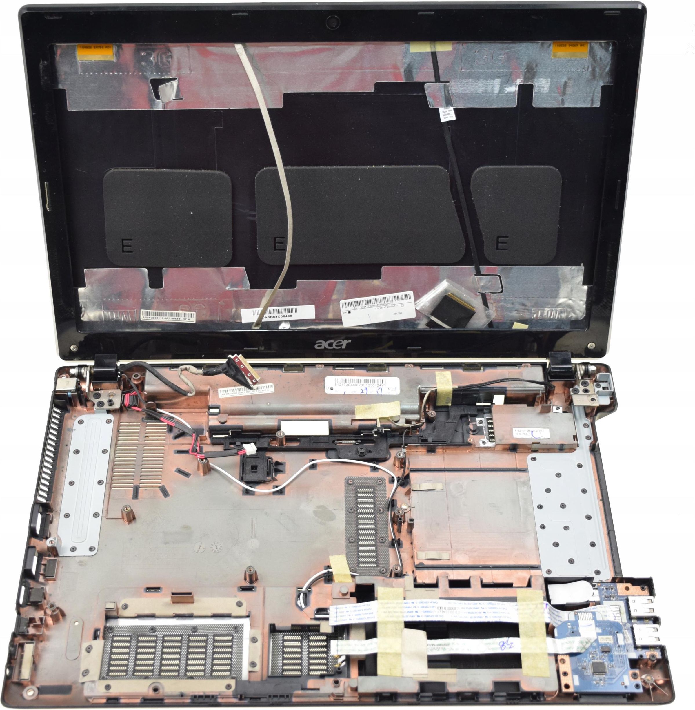 Podzespoły do laptopa OBUDOWA KLAPA RAMKA ACER 5742G PEW71 - Opinie i ...