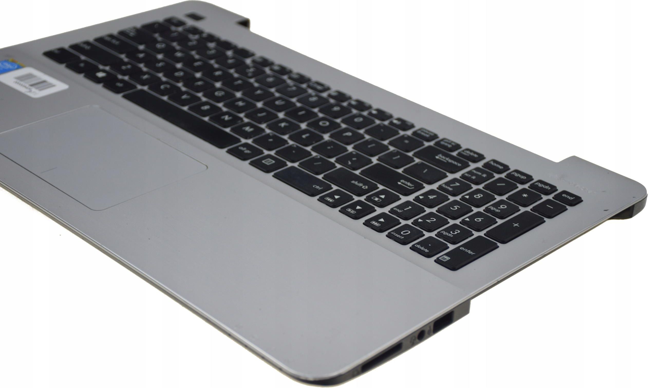 Podzespoły do laptopa OBUDOWA PALMESTR TOUCHPAD KLAWIATURA ASUS R556L ...