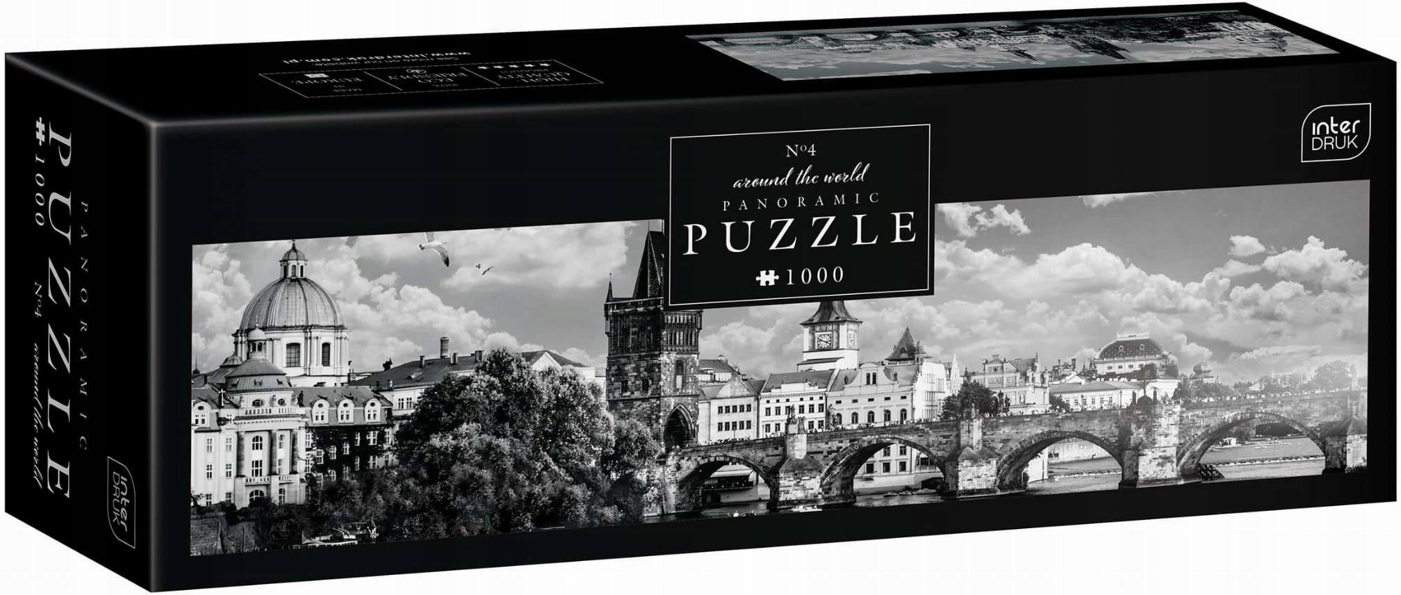 Interdruk Puzzle Panoramiczne 1000El. Praga Most - Ceny i opinie - Ceneo.pl