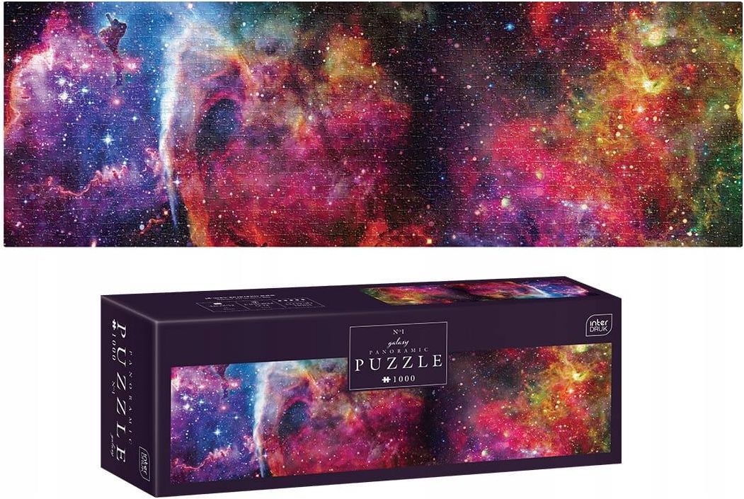 Interdruk Puzzle Panoramiczne 1000El. Galaxy - Ceny i opinie - Ceneo.pl