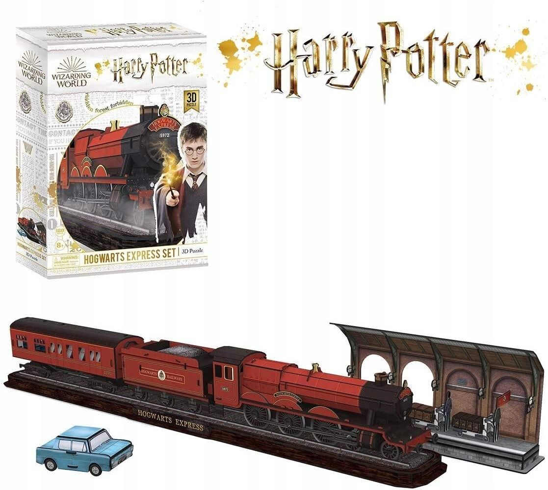 Cubic Fun Harry Potter Puzzle 3D 180El. Pociąg Hogwarts Express - Ceny ...