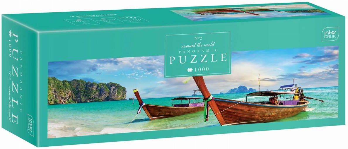 Interdruk Puzzle 1000El. Panorama Around The World 2 - Ceny i opinie ...