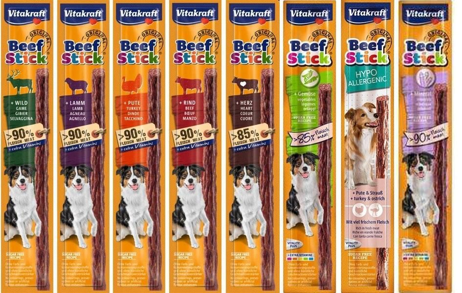 Karma Vitakraft Beef Stick Mix Smaków 36X12G - Ceny i opinie - Ceneo.pl