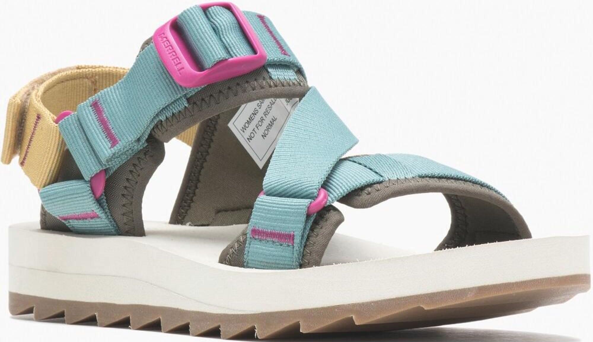 Buty trekkingowe Merrell Lifestyle Alpine Strap Niebieski - Ceny i ...