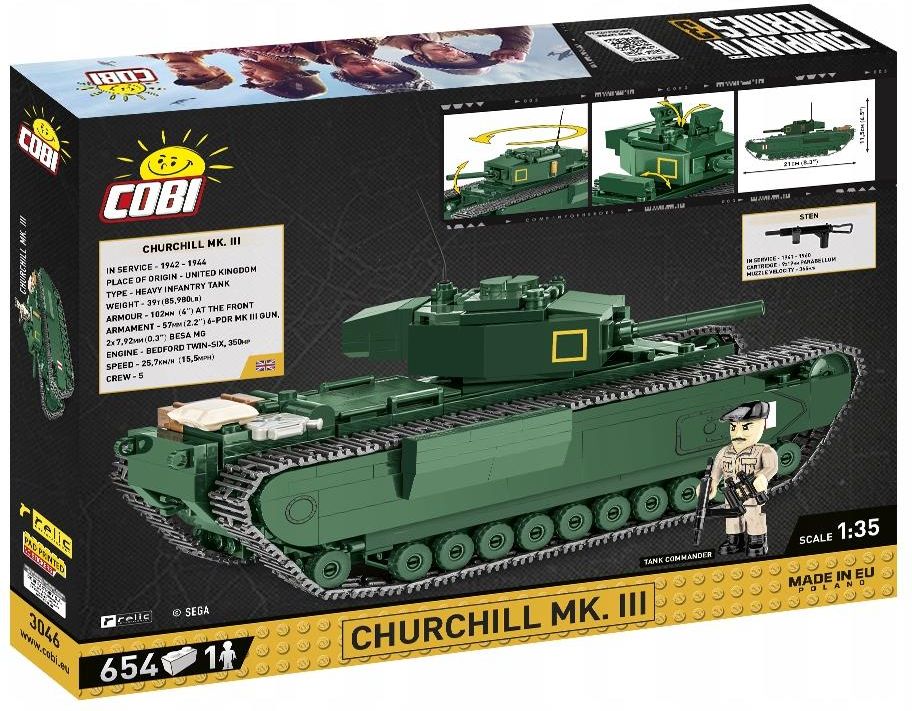 COBI Company of Heroes Churchill Mk.III (COBI-3046) - ceny i opinie ...
