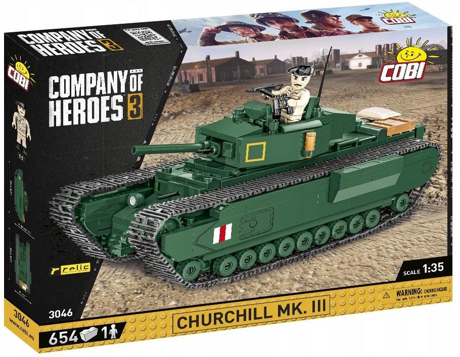 COBI Company of Heroes Churchill Mk.III (COBI-3046) - ceny i opinie ...