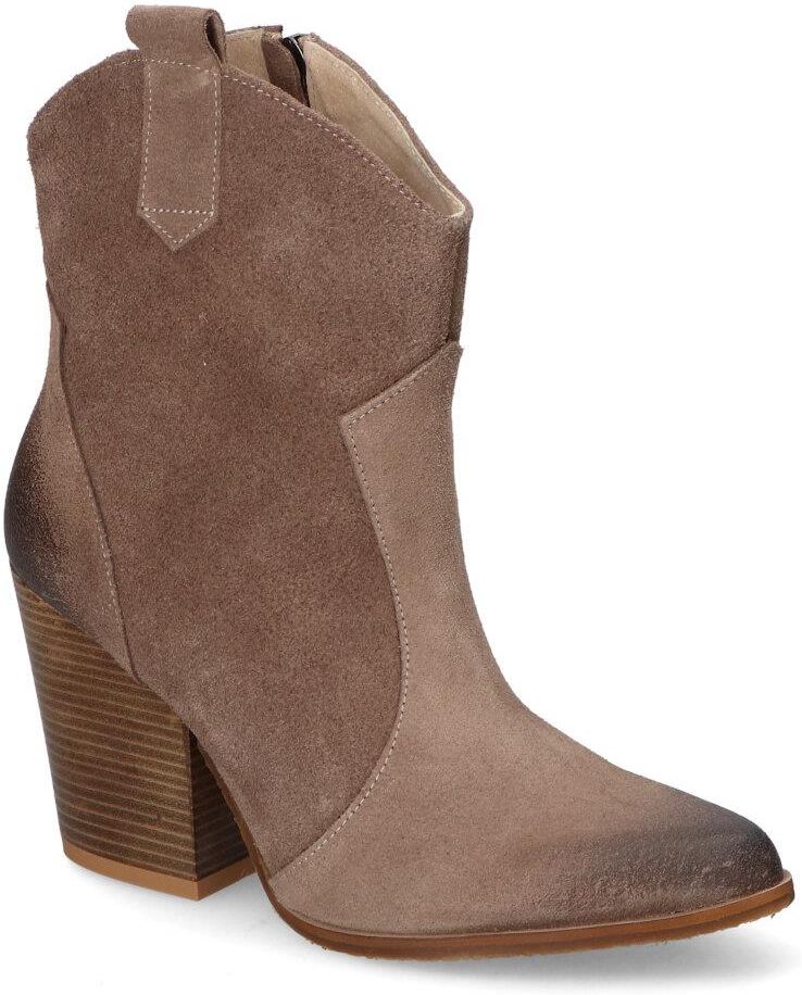 Botki Deoni 1939 Taupe zamsz - Ceny i opinie - Ceneo.pl