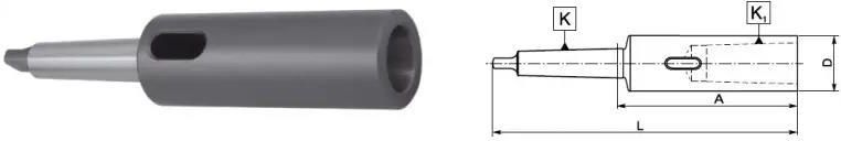 Tulej Zm Kolno Tuleja Redukcyjna Długa Z Chwytem Morse'A 176134 Ptpb 0642117611109A - Opinie i ...