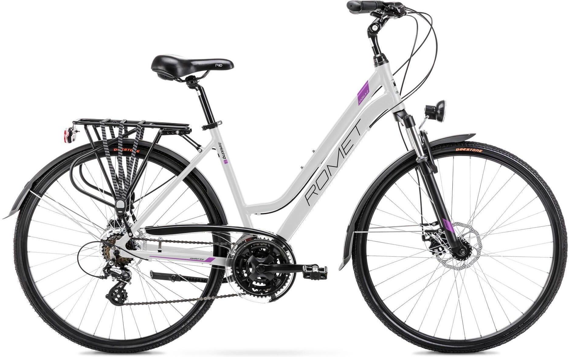 Romet Gazela Damski 2 Szary 28 2023 - Rowery Turystyczne Damskie - Ceny ...