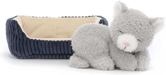 Jellycat Napping Nipper Kot W Legowisku 10X14Cm - Ceny i opinie - Ceneo.pl